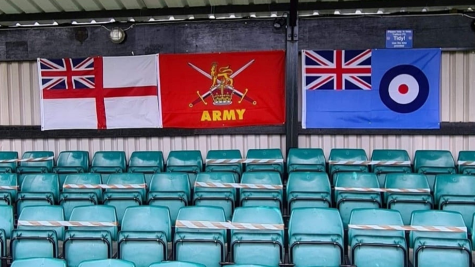 Trafford Football Club & Trafford Veterans - Terraces and Troops