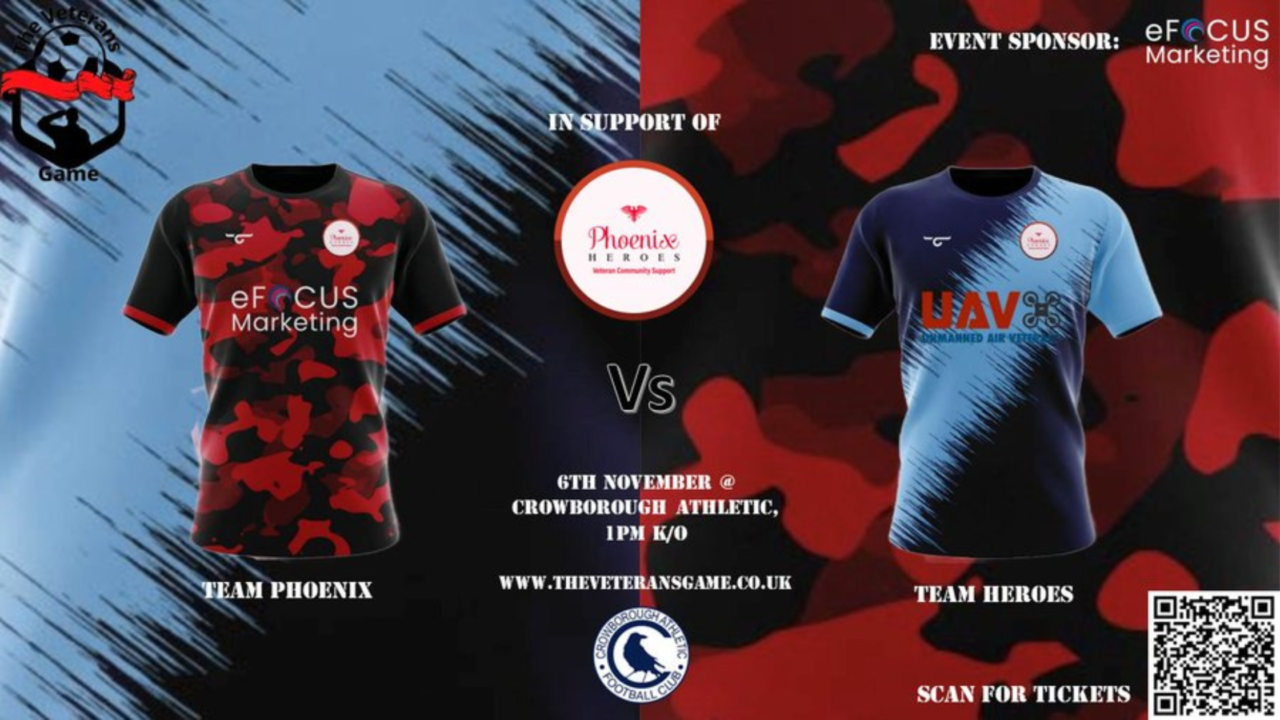 The Veterans Game Charity Football Match - Terraces and Troops
