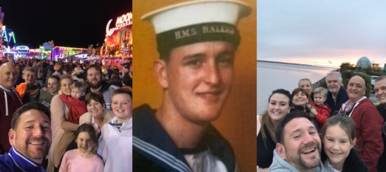 The Pat Field Armed Forces Football Shield - Terraces and Troops